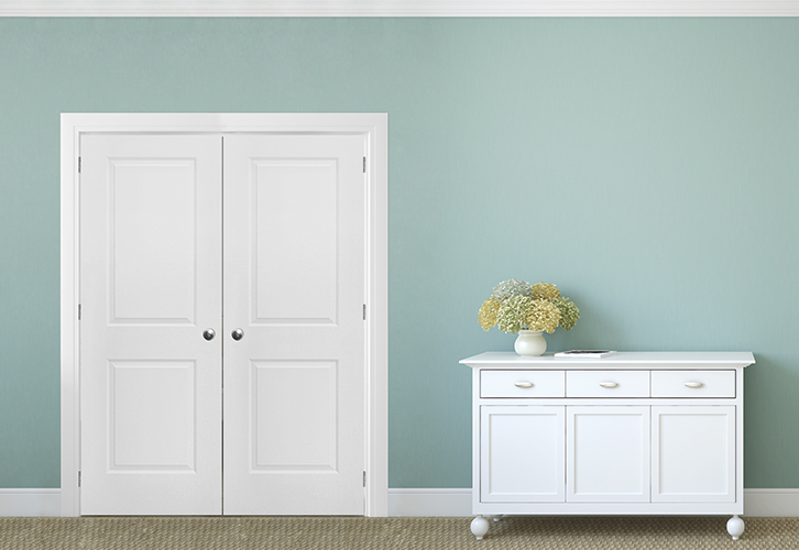 6-Panel Oak Interior Door. Prefinished in Engish Chestnut.