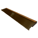 6-Lite External Grilles Prefinished in Dark Oak Steel