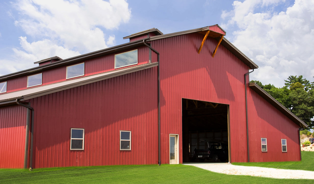 Post Frame Steel | Midwest Manufacturing