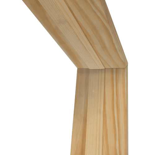 6-Panel Pine Interior Door