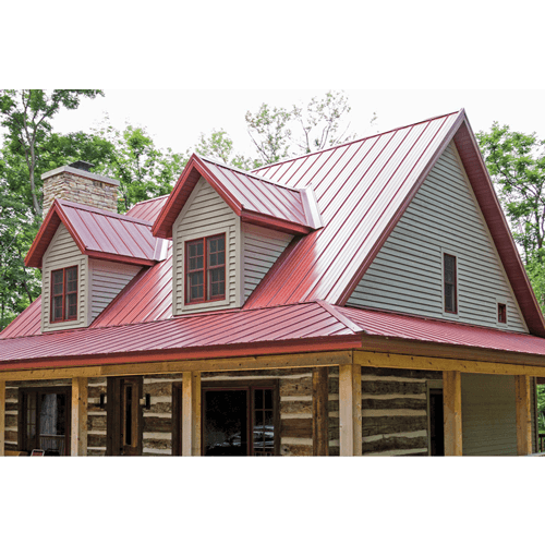 Brite Red Premium Pro-Snap Residential Steel Roofing